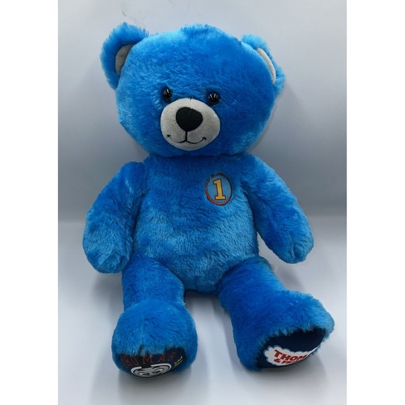 Toys | Build A Bear Thomas The Tank Engine Friends Blue Plush 16 | Poshmark